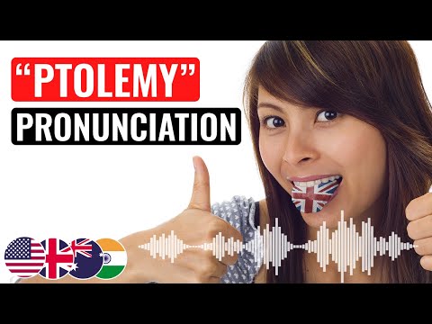 ✔️ Ptolemy Pronunciation 🇺🇸 🇬🇧 🇦🇺 🇮🇳 accents