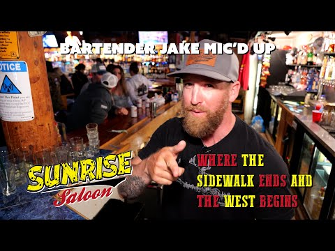 Behind the Bar: Sunrise Bartender Jake Mic'd Up in Missoula, Montana