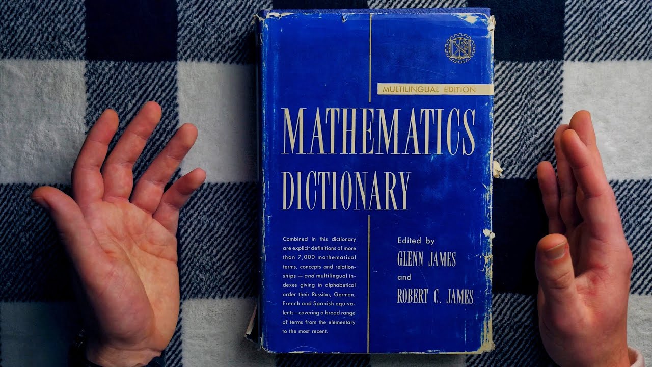 What does a math dictionary look like?
