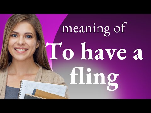 Understanding "To Have a Fling" - An English Phrase Explained