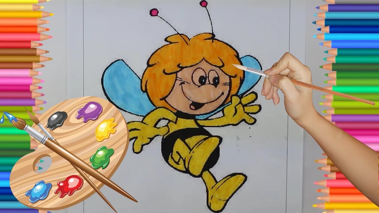 Maya the Bee Coloring Page - Maya the Bee Coloring Pages New