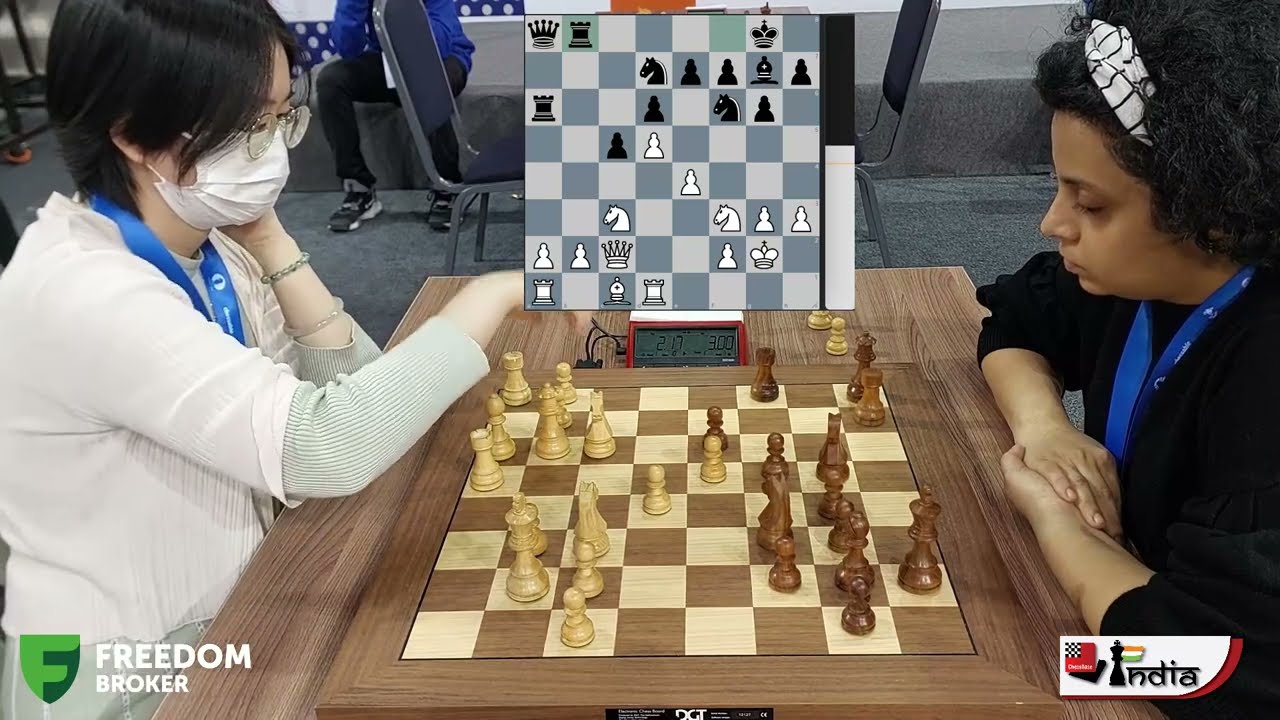 Speeding in Blitz - Tan crushes Padmini in 22 moves | World Blitz 2022 Women