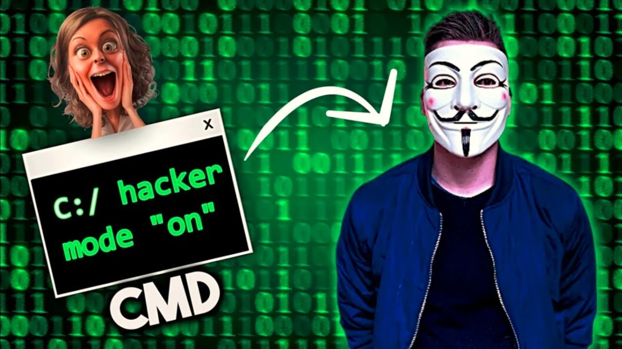 How To Make Yourself Look Like A HACKER Using CMD | Fool Anyone Easily!!