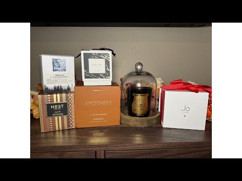 LUXTOBER| BEST Luxury Candles for Fall/Winter🍂| Jo Loves, Nest, Apotheke, Trudon, Replica + More