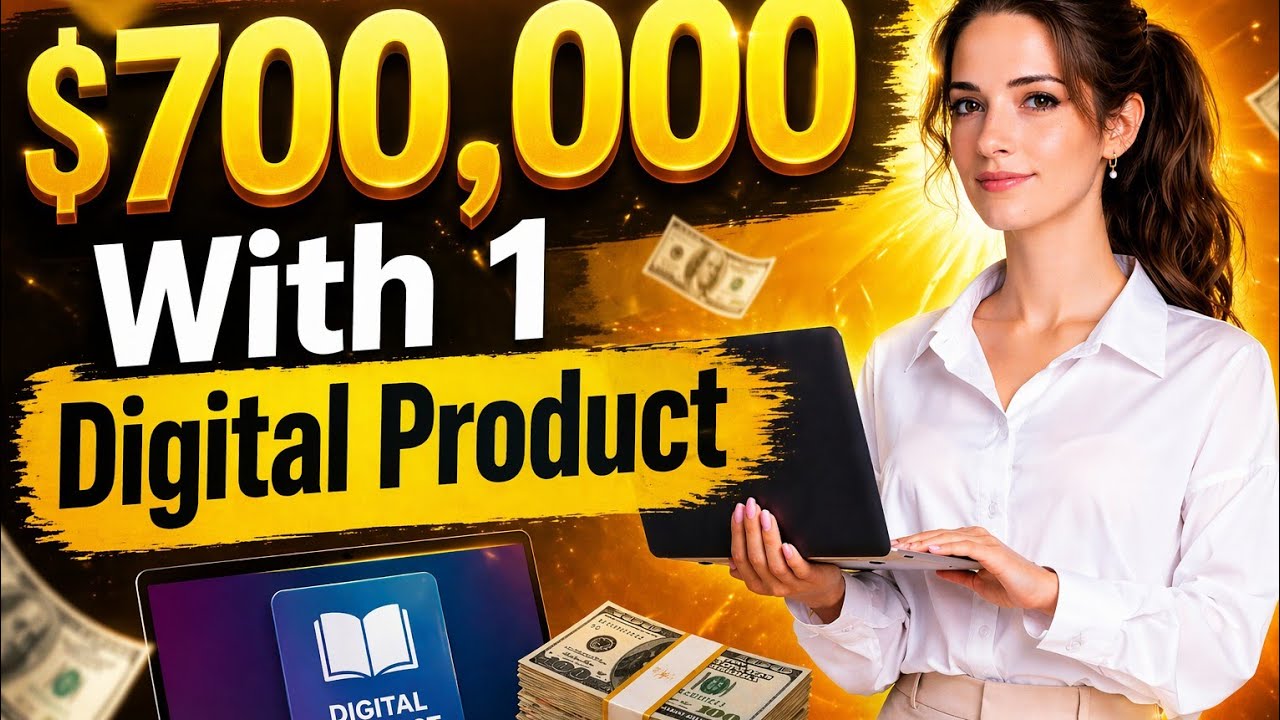 Best Digital Product to Sell ( 100% Profit Digital Planner Strategy)