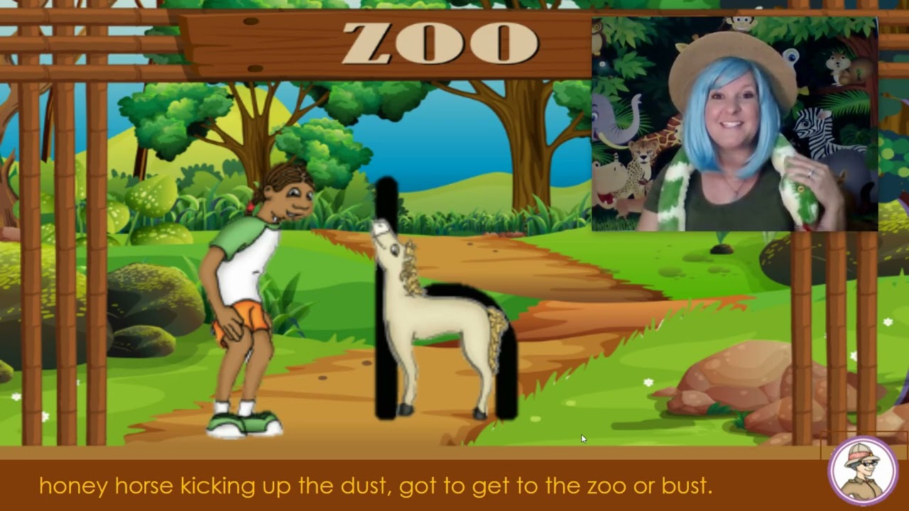 Zoo Phonics Honey Horse Letter H