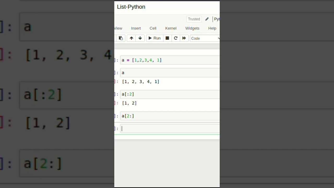 Python List #python #list  #programming #codeing