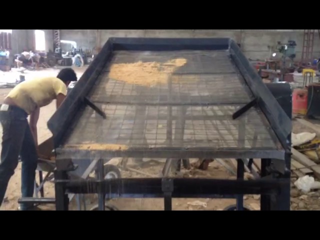 Sand Screening Machine - Rotational Type Sand Siever Machine ...