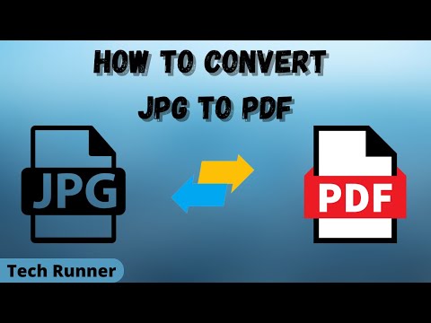 How to convert Jpg file to pdf file (free)