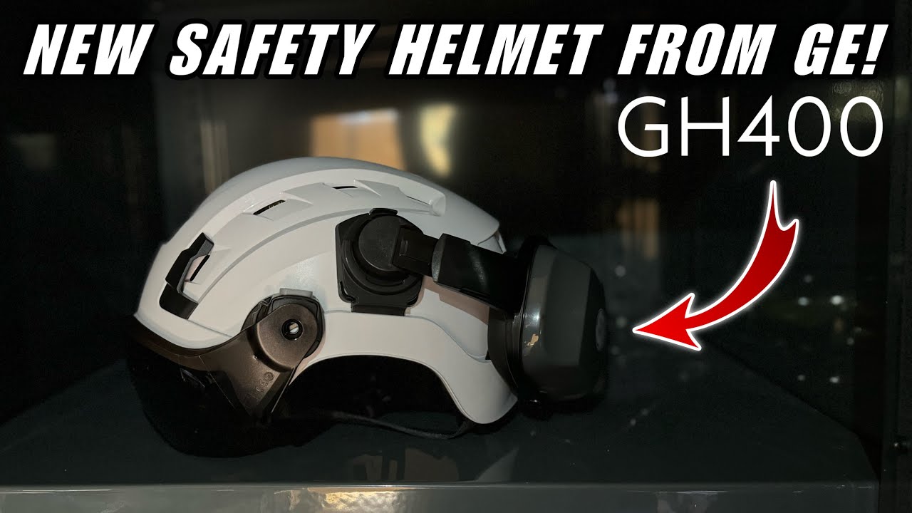 NEW GH400 Safety Helmet From GE! The Latest In Heat Stress Reduction With KOROYD Technoligy!