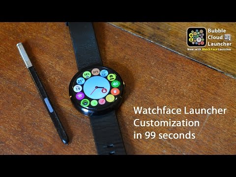 Bubble Cloud Wear Mini Launcher - Cloud Designer - in 99 seconds