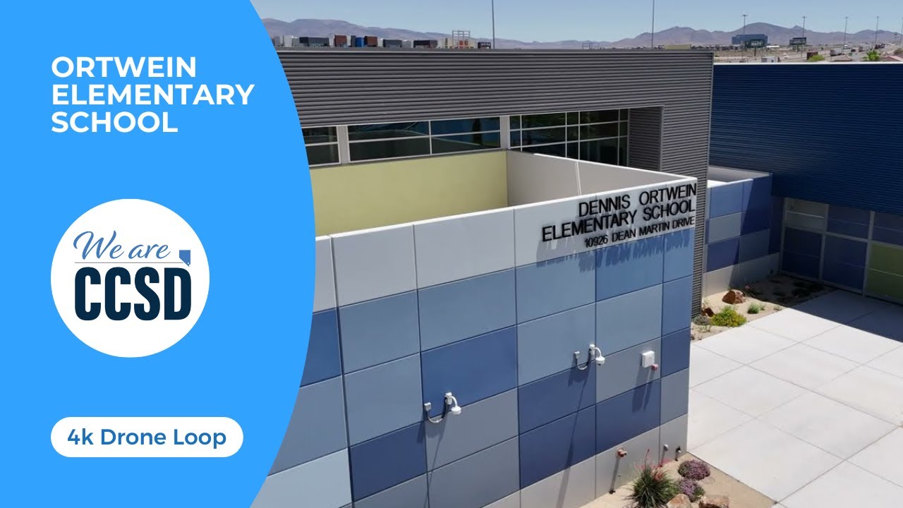 Dennis Ortwein Elementary School - 4k Drone Loop