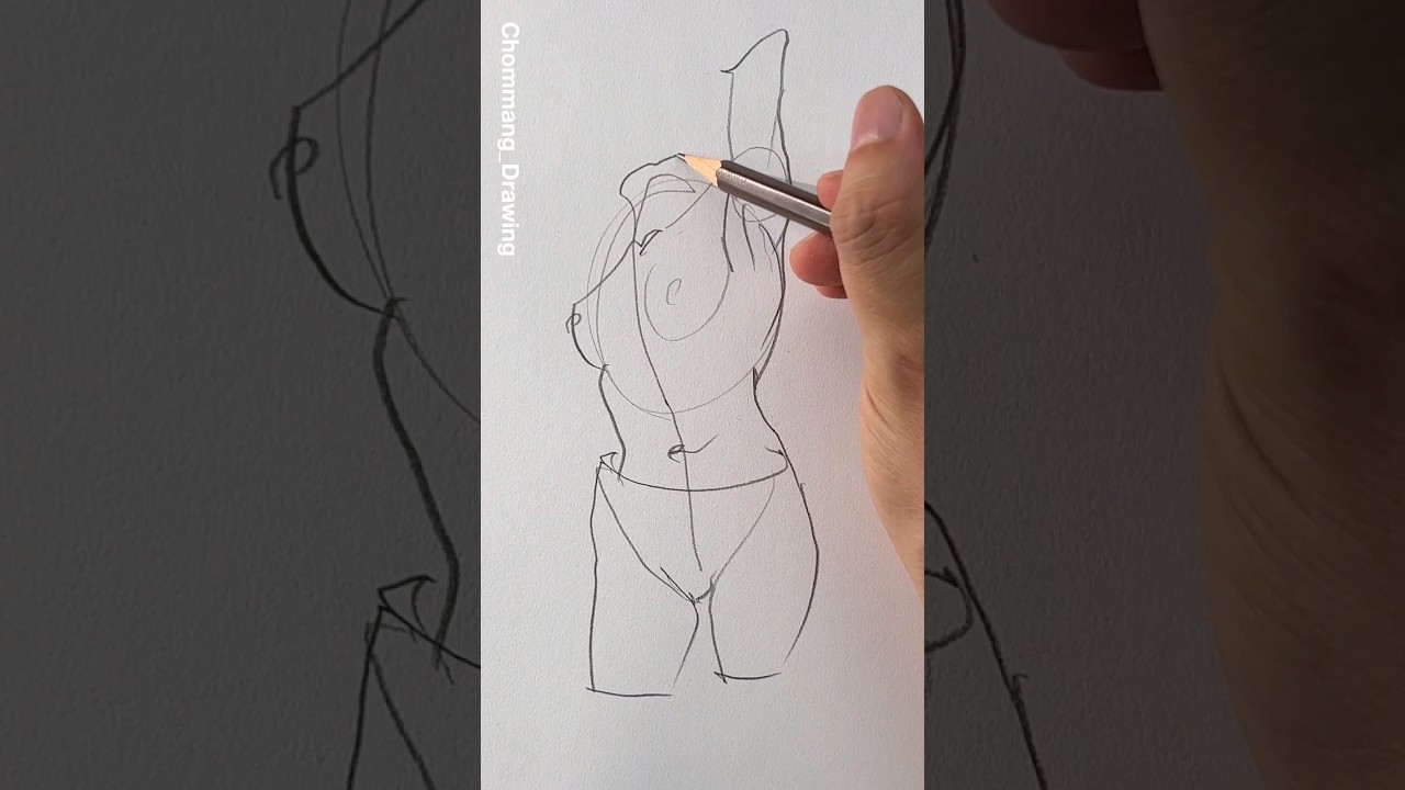 Drawing Female Body / Gesture drawing