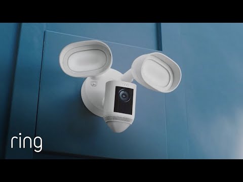 Ring Floodlight Cam Wired Pro | Advanced Outdoor Security | 2K Video & 3D Motion Detection