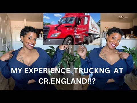 "TRUCKING TRUTH" EPISODE 1: CR. ENGLAND REVIEW LOCAL IN #atlanta #femaletrucker #trucking