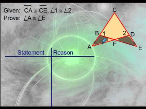 Geometry - Triangle Proofs (CPCTC)