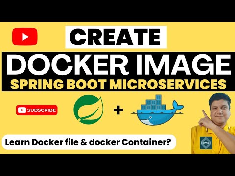 How to Create Docker Image for Spring Boot Application | How to run ...