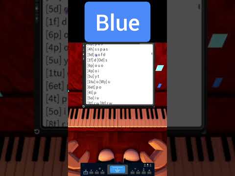 Yung Kai - Blue (Easy Roblox Piano Tuto)