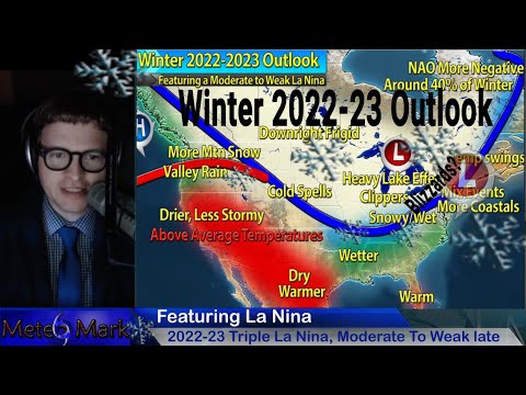 Winter Outlook 2022 - 2023 Snow Forecast, Snowy Year & Moderate La Nina? Parallels to Winter 1995-96