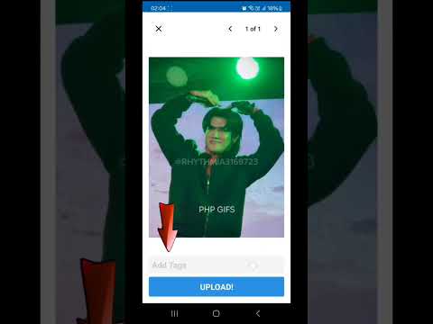 How to upload GIFs on Tenor (searchable on X and FB) silent tutorial #tutorial