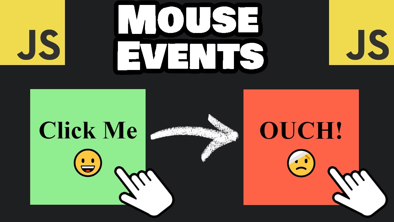 Learn JavaScript MOUSE EVENTS in 10 minutes! 🖱