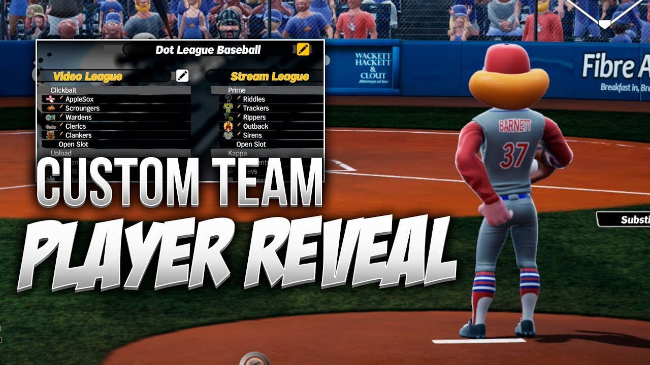 Super Mega Baseball 2 Custom Team and Player Reveal