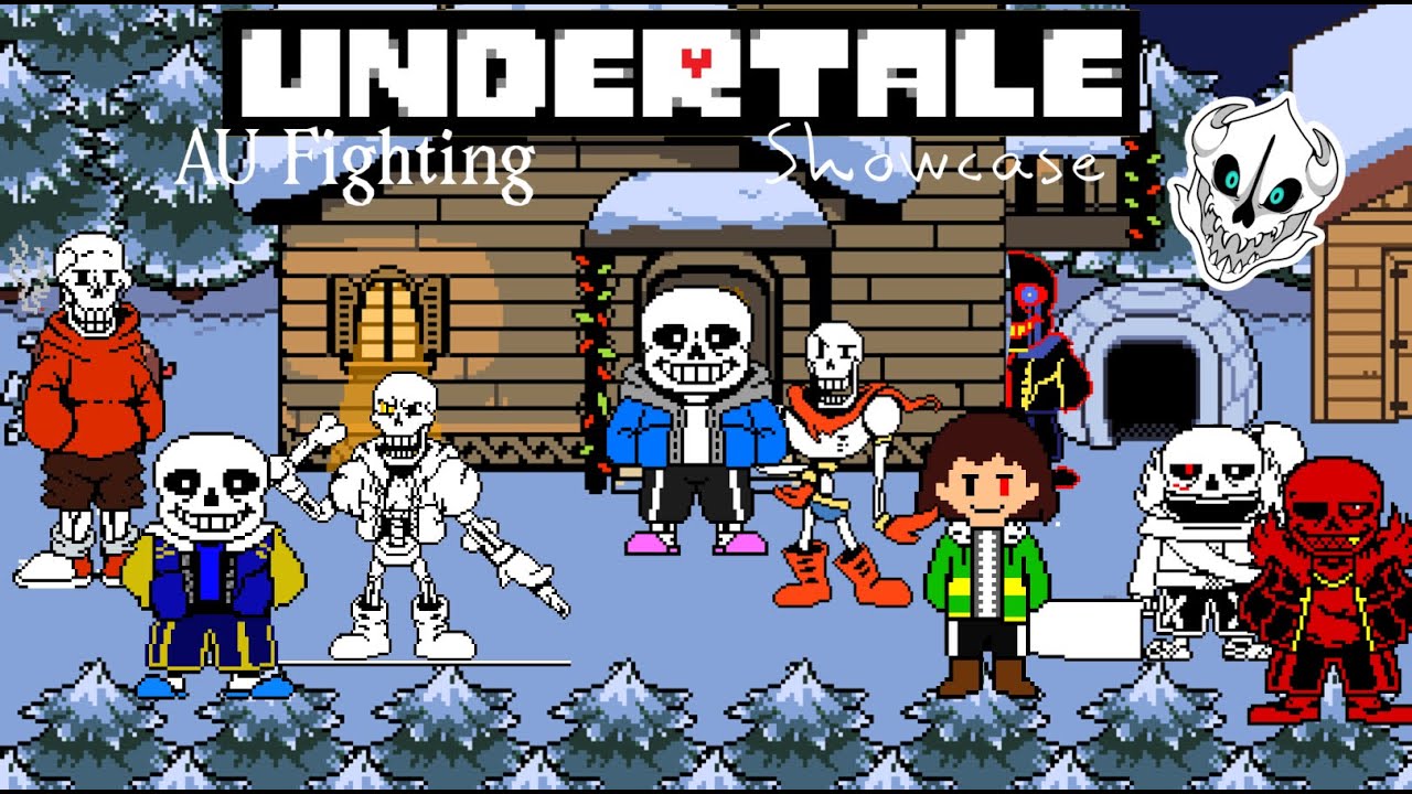 Undertale AU Fighting - All Character Showcase