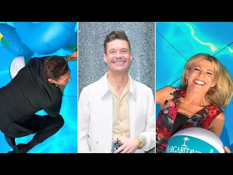 ‘Wheel of Fortune’ host Ryan Seacrest face-plants while attempting stunt on game show