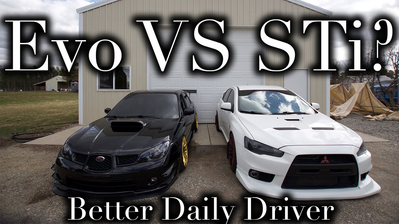 The Big Debate | STi vs. Evo?