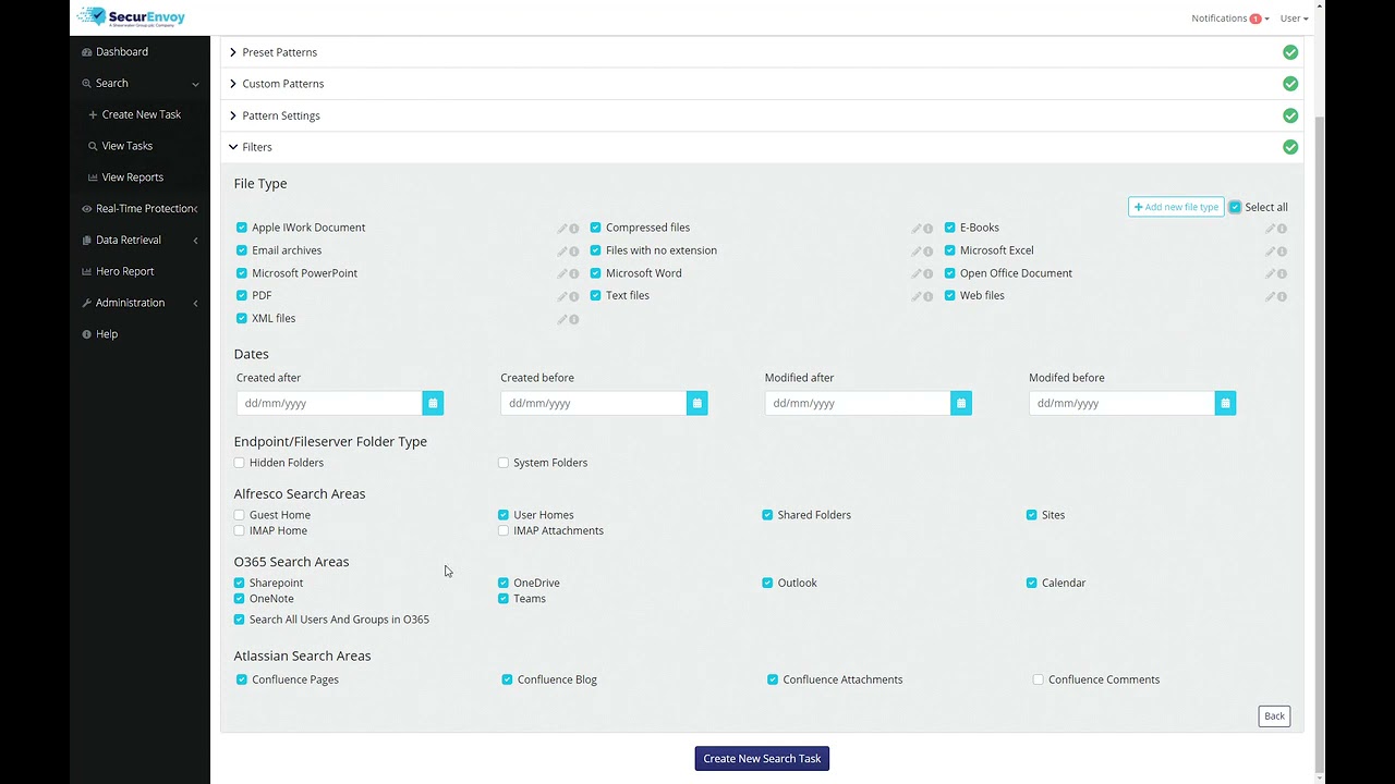 SecurEnvoy Data Discovery Solution Overview