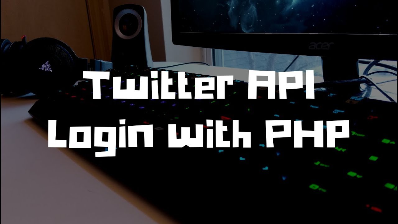 Twitter API Login with PHP