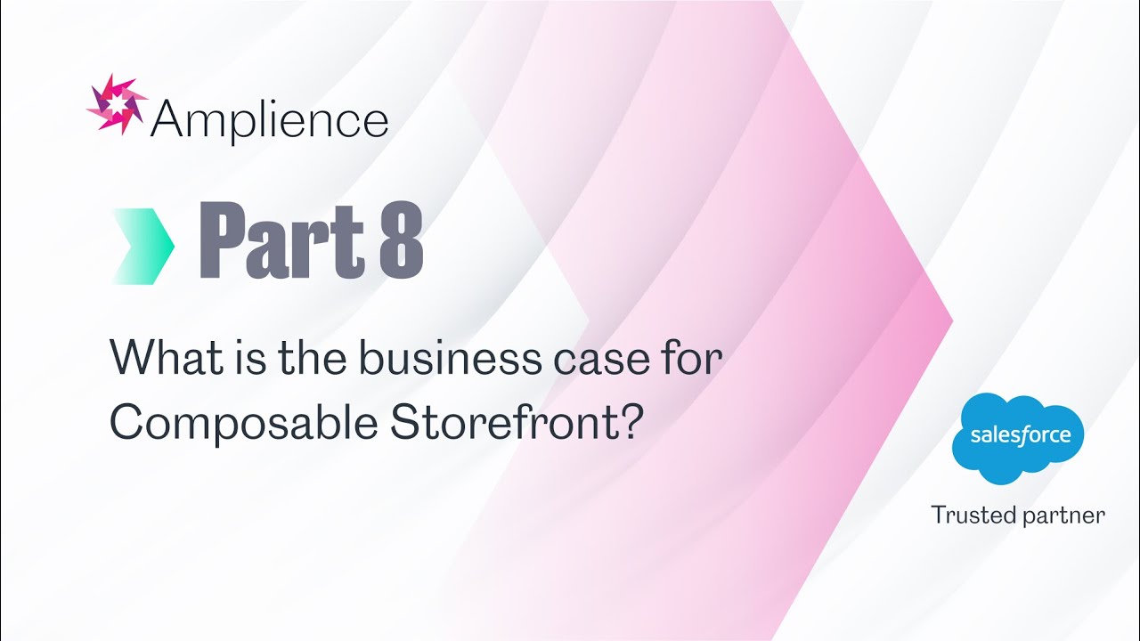 The Business Case Migration to Composable Storefront