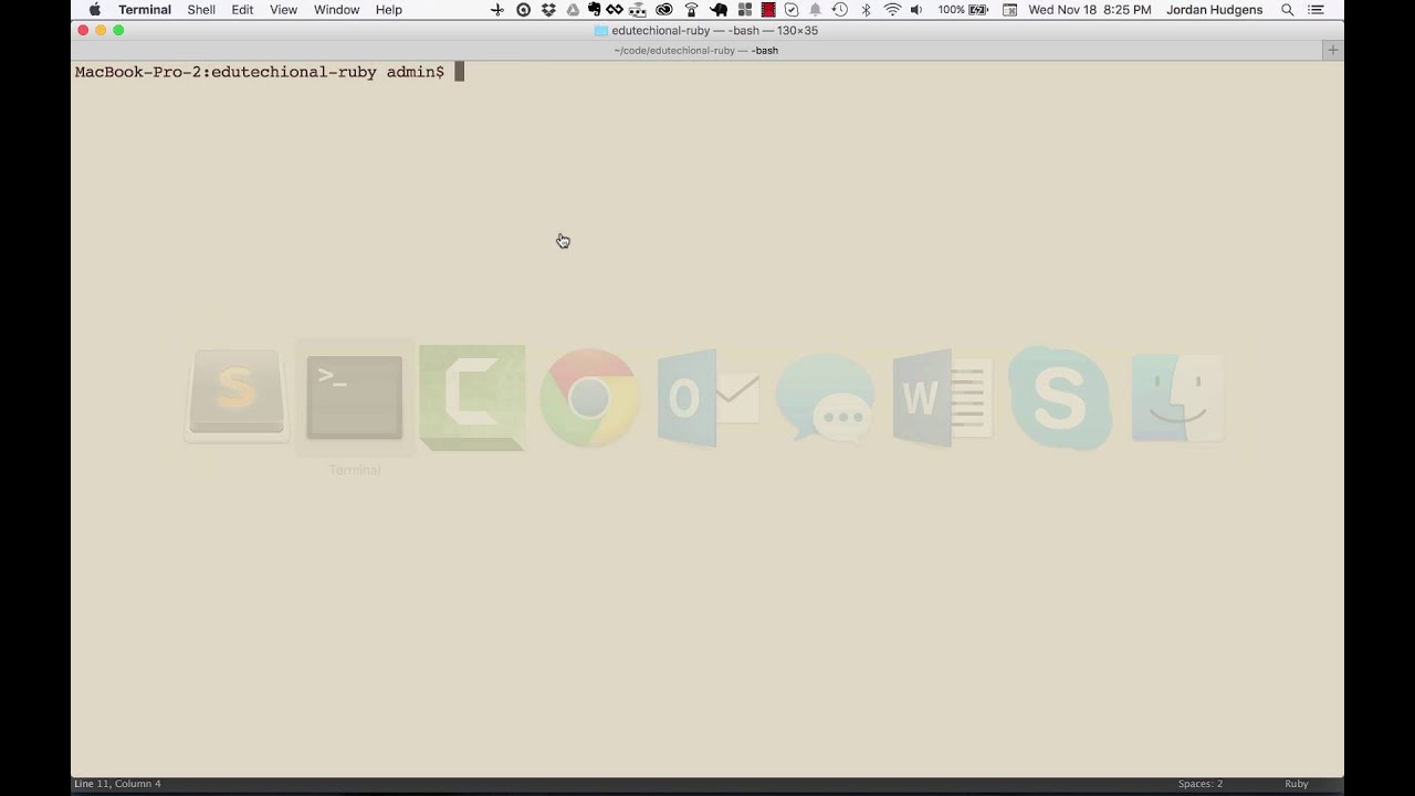 Build a custom error logging program in Ruby