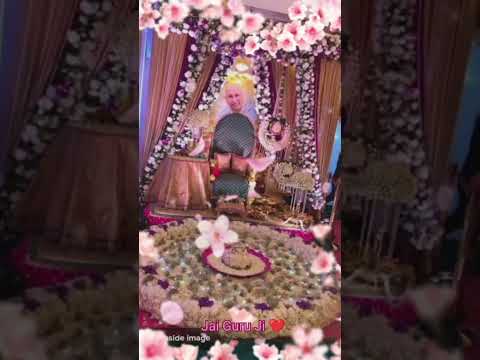 Guru ji Darbar decoration Flower πΉ. | Guru ji New WhatsApp status #trending #youtube #guruji
