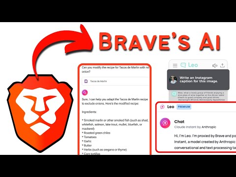 How to Use AI Chat Feature of Brave Browser - Leo AI