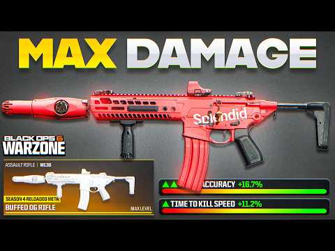 this M13B is the #1 BEST AR META LOADOUT in WARZONE BO6! (Best Assault Rifle Class for Warzone 3)