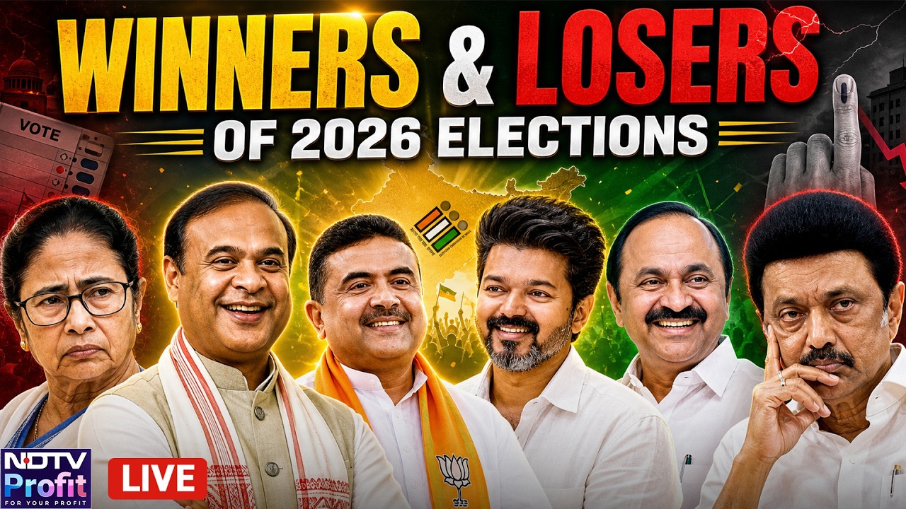 LIVE: Assembly Election Results 2026 | TVK VIjay, BJP Historic Win, UDF Comeback| Full Analysis LIVE
