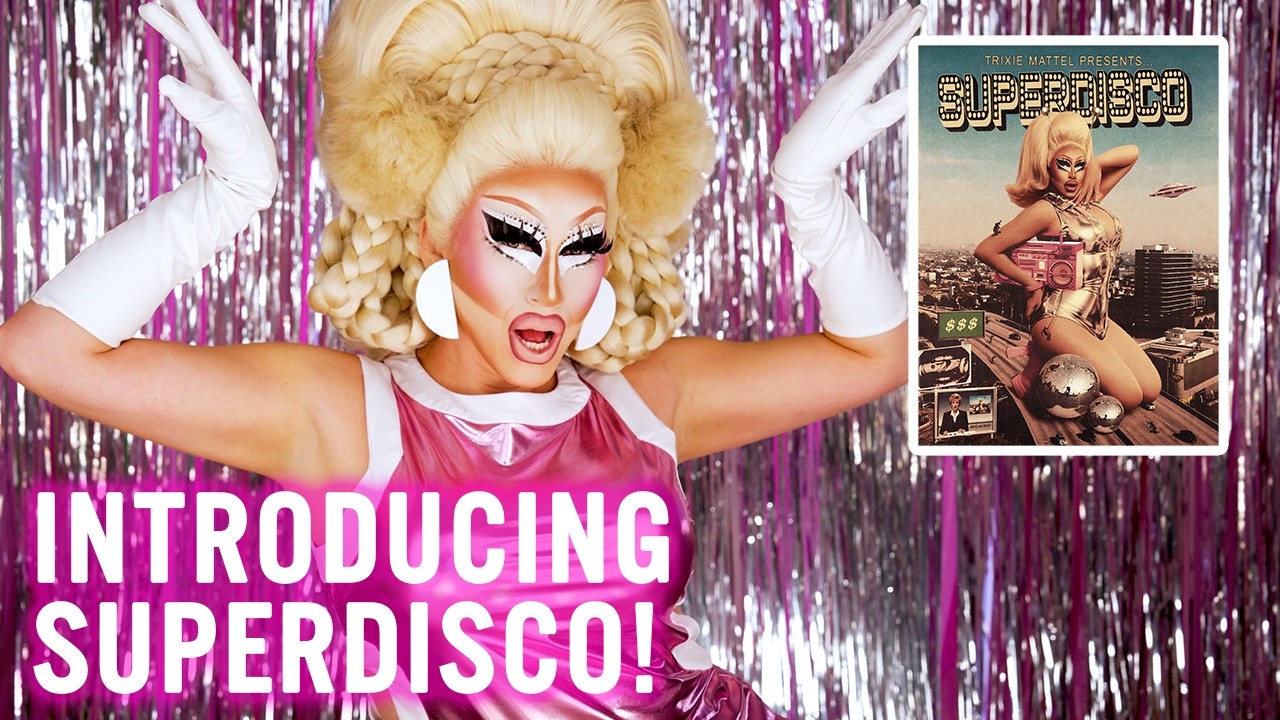 Trixie in Space! Sci-Fi Makeup for SuperDisco 🚀👽