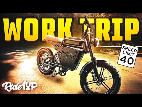 Revv 1 Moped-Style Electric Bike | Ride1Up Ebikes
