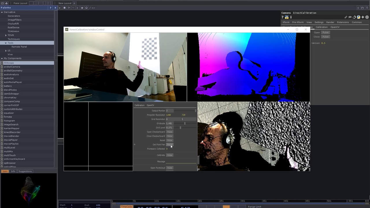 Kinect2 - Projector Calibration - Shared .tox Components - TouchDesigner forum