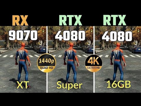 RX 9070 XT vs RTX 4080 SUPER vs RTX 4080 | Best GPU for Gaming in 2025!