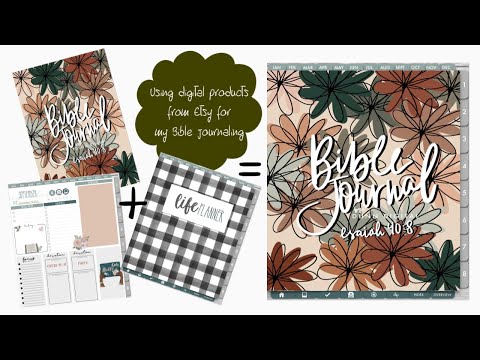 My Digital Bible Journal Setup | 2021 | DivaDollFlawless