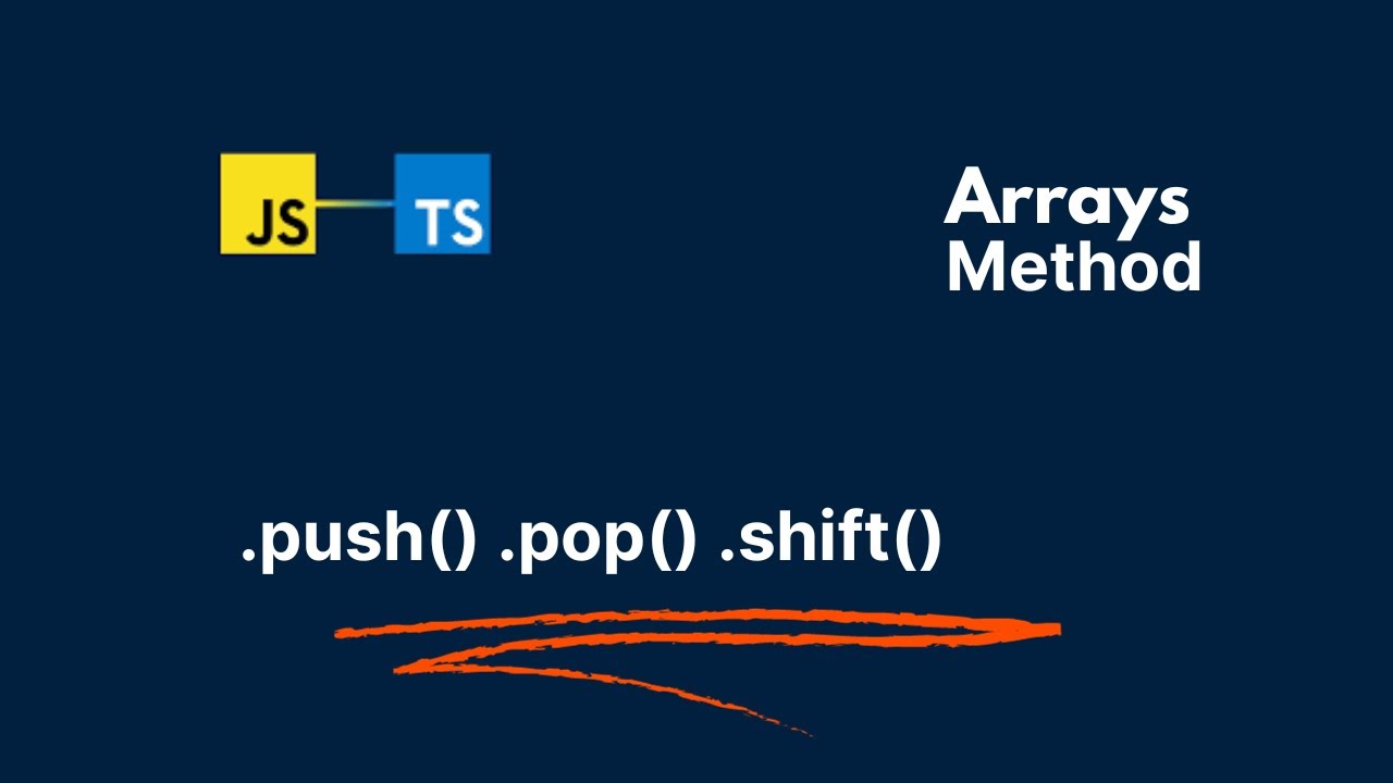 Add and Remove elements in Javascript and Typescript Arrays