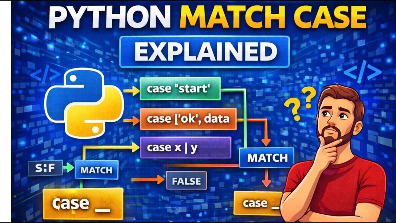 Python Match Case Tutorial (Structural Pattern Matching Explained with Examples)