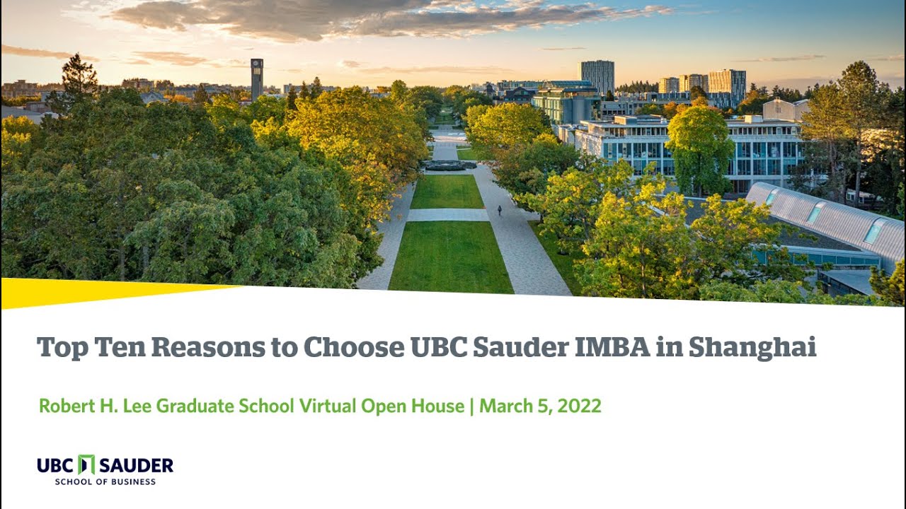 University British Columbia - Sauder School of Business | Top Universities