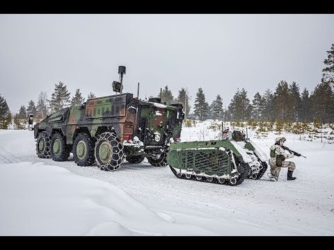 THeMIS Military Ground Drones Show They Can Work in Cold and Snow Just ...