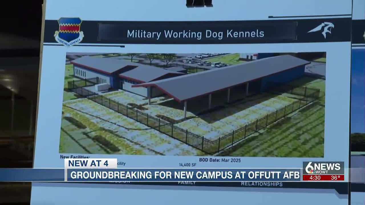 Groundbreaking for new campus at Offutt Air Force Base