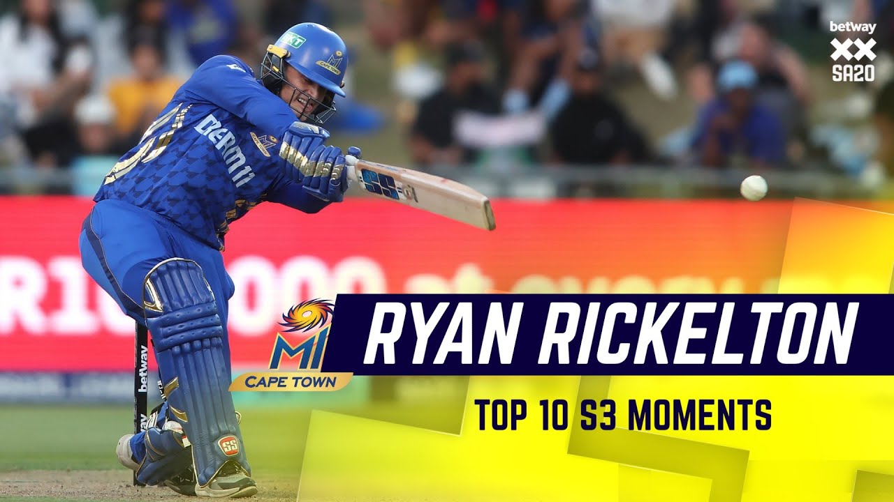 Retained | Ryan Rickelton's best MICT Season 3 moments