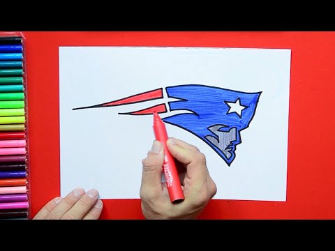 How To Draw The Patriots Logo Step by Step – I'm Youtuber – Follow my ...
