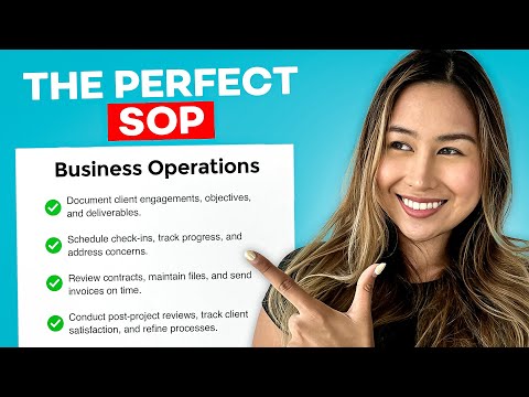 How To Craft The Perfect SOP For Your Business